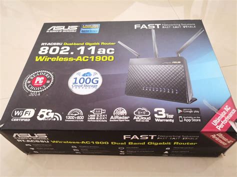 Asus Rt Ac68u Dual Band Gigabit Router 802 11ac Huawei Modem Echo Life Hg8240 Asus Rt N56u