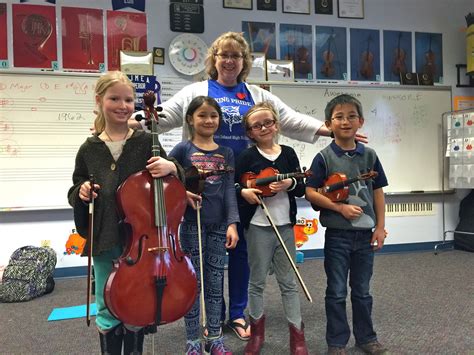 Beginning Strings Class After School Islands Sounder