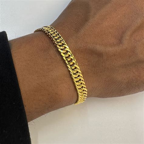 Pure 24k Gold Bracelet Etsy