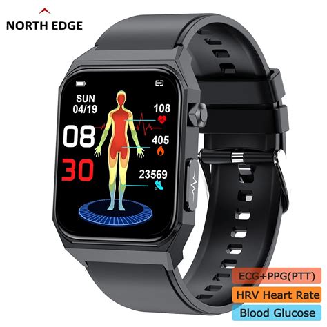 Ceas Smartwatch North Edge Monitorizare Oxigen Sange Bataile Inimii Monitorizare Somn