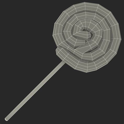 Lollipop D Model Ma C D Obj Lwo Ds Max Free D