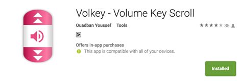 Use The Volume Key To Scroll Through Your Favorite Apps Without Root Use The Volume Key To Scroll Through Your Favorite Apps Without Root