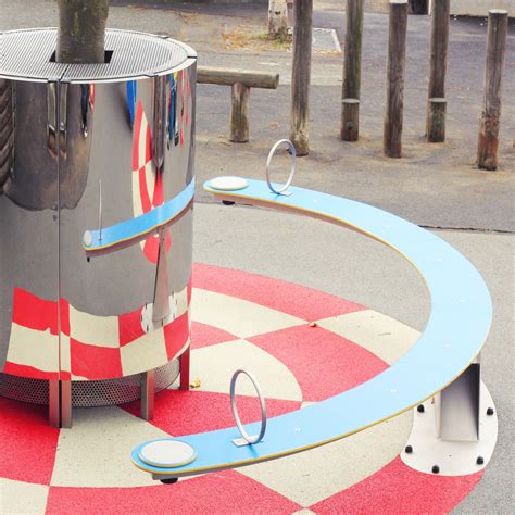Anamorphic Playground By Unit Lab Only Looks Normal In A Mirror