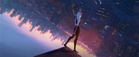 Gwen Under The Clock Tower Spiderman Pictures Miles Morales