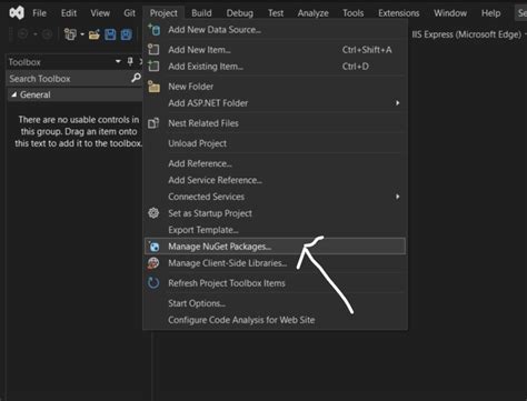 Asp Net Adding NuGet Packages Including Libraries With ASP NET Web Pages Stack Overflow