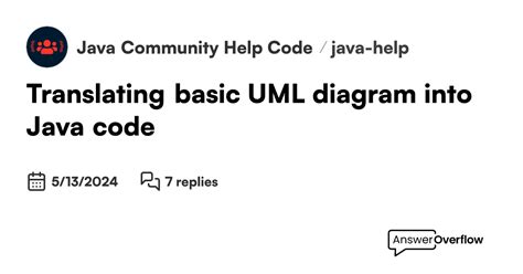Translating Basic Uml Diagram Into Java Code Java Community Help