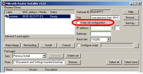 Mikrotikconfpwdresetnetinstall Eureka Moment