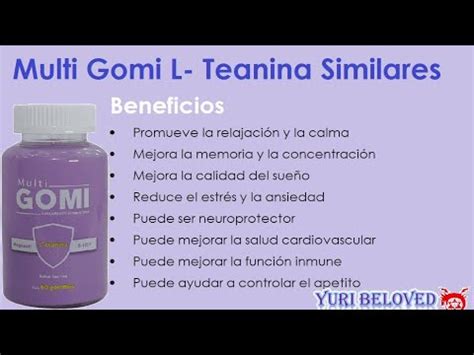 Probando Suplemento Alimenticio En Gomitas A Base De L Teanina