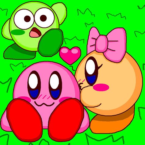 Salmon Kiss Kirby By Cuddlesnam On Deviantart