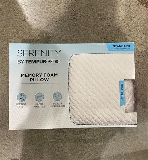 Serenity By Tempur Pedic Memory Foam Pillow On Carousell
