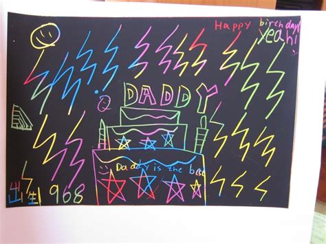 Birthday Card Made By Scratch Card