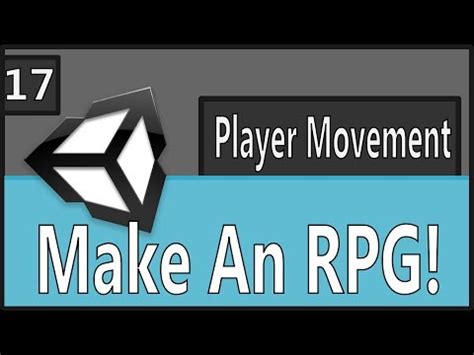 Make An RPG Episode Basic Player Movement Unity C YouTube