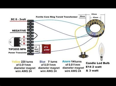 How To Make Simple DC To AC Inverter Simple Circuit Make It Simple Magnet Wire