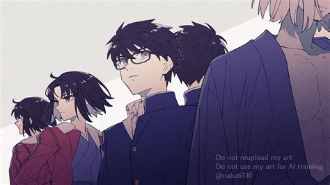 Nakatani Naka6130 Nanaya Shiki Ryougi Shiki Ryougi Shiki Male Persona Tohno Shiki Tohno