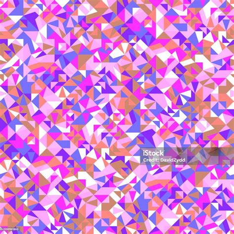Geometrical Abstract Random Triangle Pattern Background Design Stock