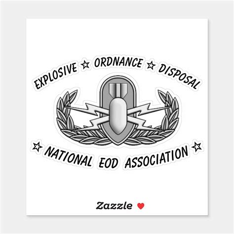 Eod Decals Eod National Explosive Ordnance Disposal Association