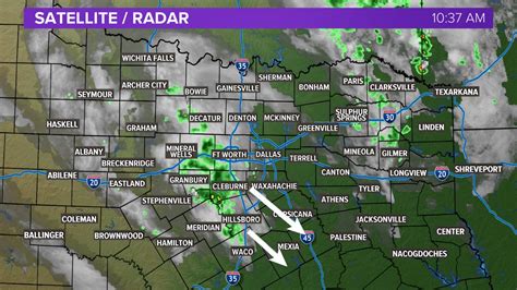 Navigating The Skies Understanding The Dallas Radar Map Map Of The
