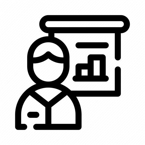 Presentation Exposition Class Lecture Demonstration Icon Download
