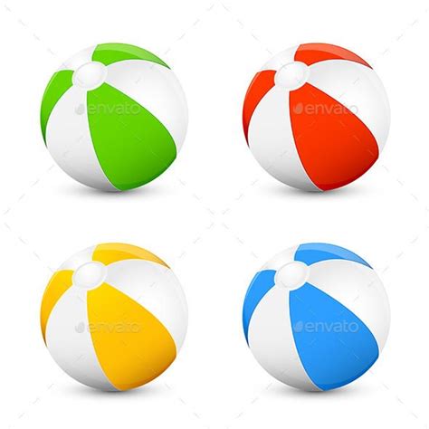 Colorful Beach Ball Set