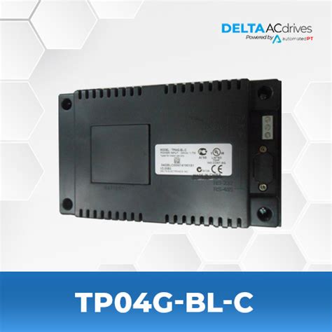 Delta Tp04g Bl C Tp Series Hmi Text Panel Buy Delta Ac Drives Vfds And Download Delta Manuals