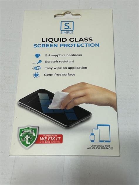 Simple Liquid Glass Screen Protector For All Smartphones Tablets And