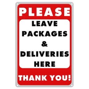 Please Break Down Boxes Sign