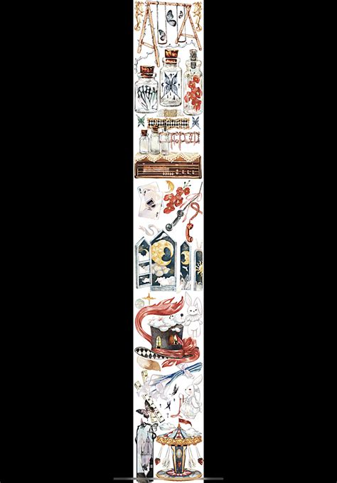 魔法游园会～复古胶带稿纸纸酱 站酷zcool