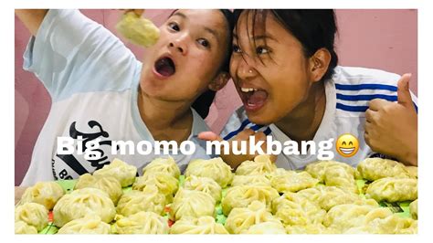 Hamro Big Momo Mukbang 🥟🍹with 2sisters 🤪 Youtube