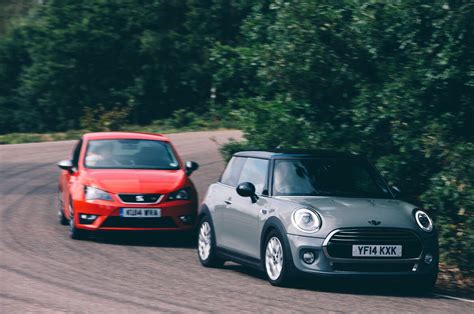 Comparison Ford Fiesta Red Edition Versus Mini Cooper And Seat Ibiza