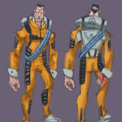 D Class Jumpsuit By Billthebluebot On Deviantart