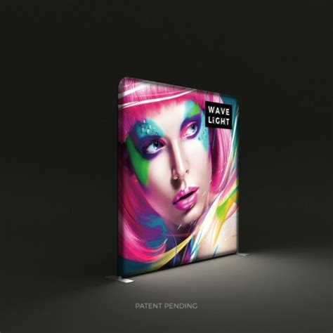 8ft Wavelight Backlit Display Indy Displays