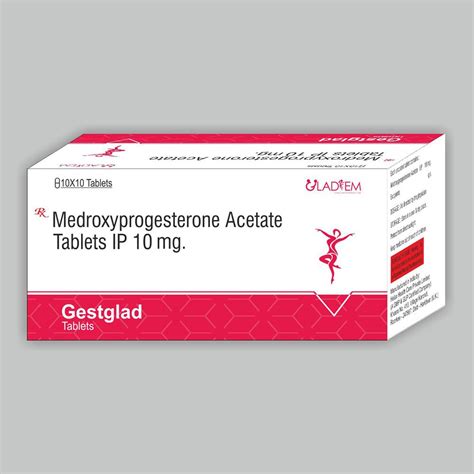 Medroxyprogesterone Acetate Tablet 10 Mg Packaging Type Box At ₹ 80