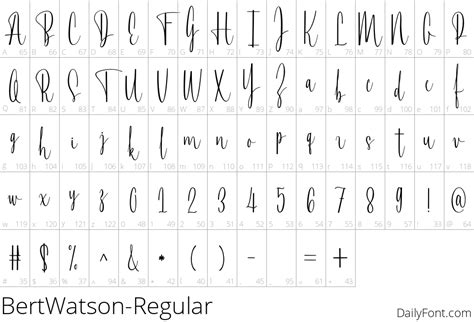 Bert Watson Elegant Beauty Script Font For Modern Designs