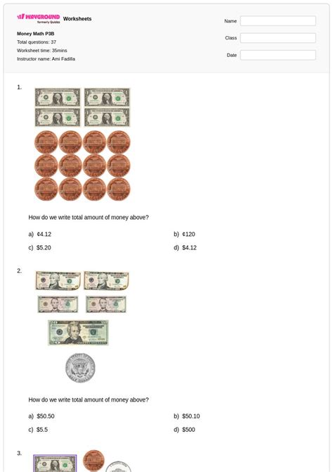 50 Class 3 Worksheets On Wayground Free And Printable