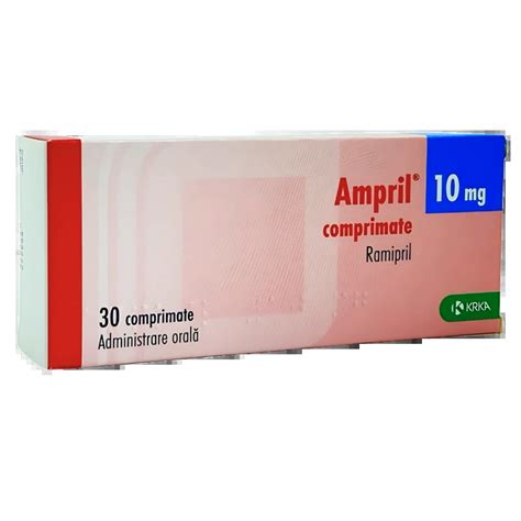 Ampril Comprimate 10 Mg N10x3 Cumpără în Moldova Prețuri și Instrucțiuni De Utilizare
