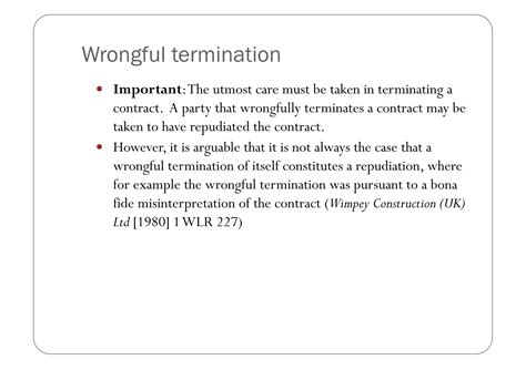 Termination Of Contract V2 1pdf Study Pdf