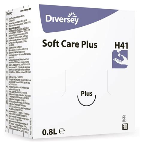 Diversey Soft Care Plus H41 Antibacterial Hand Soap 800ml