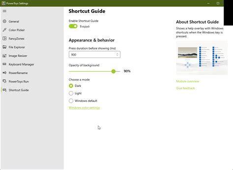 Shortcut Guide Not Appearing In V0 25 · Issue 7814 · Microsoft Powertoys · Github