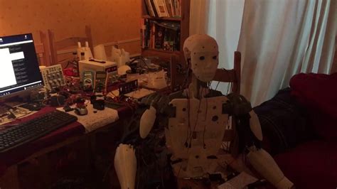 inmoov arm and neck servo tests youtube