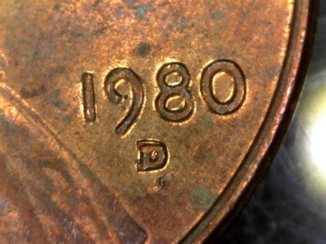 1980 Penny Error List And Value
