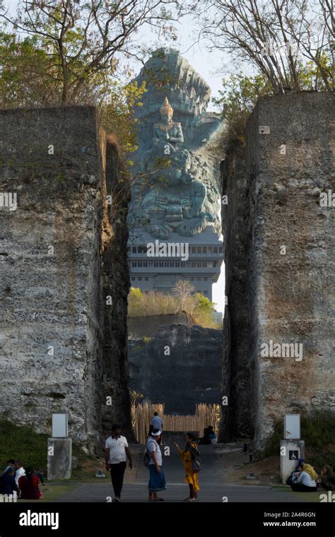 Garuda Wisnu Kencana Statue Completed In 2018 And 1209 Metres Tall At Gwk Cultural Park Bali