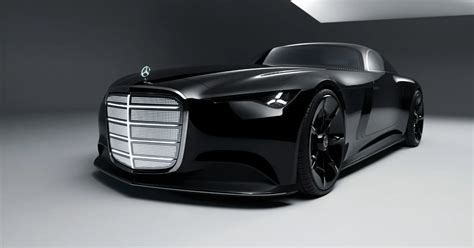 Mercedes Benz Vision Iconic Concept Previews Next Generation S Class Design