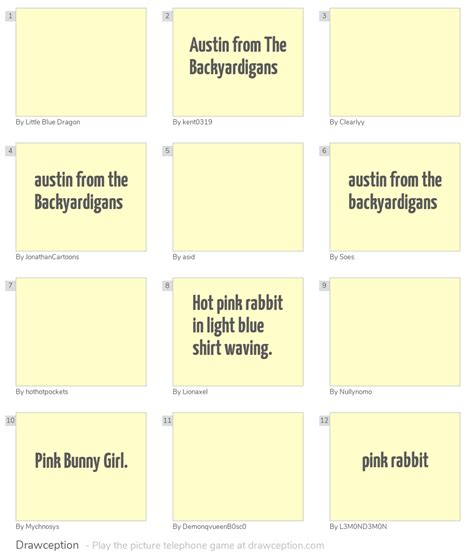 Austin From The Backyardigans Drawception