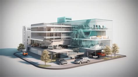Premium Photo Design Of A Building By Artificial Intelligence