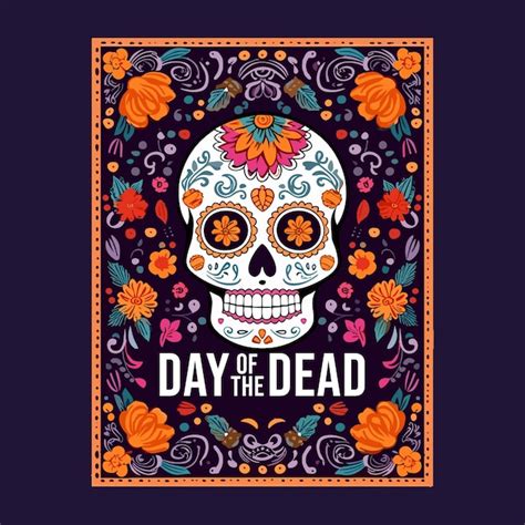 Premium Psd Day Of The Dead Post