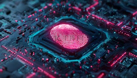 通过创新指纹识别解决方案实现技术安全的进步高清摄影大图 千库网