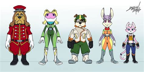 More Star Fox Characters By Lummh On Deviantart