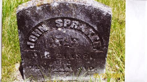 John Spraker 1800 1881 Homenaje De Find A Grave