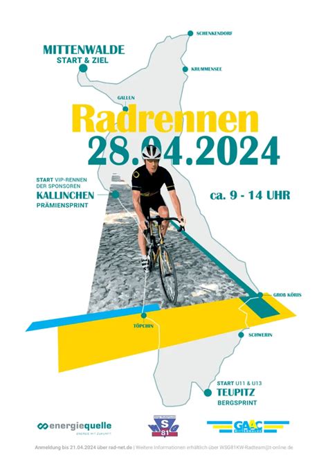 Radrennen Mittenwalde 2024 Gaac