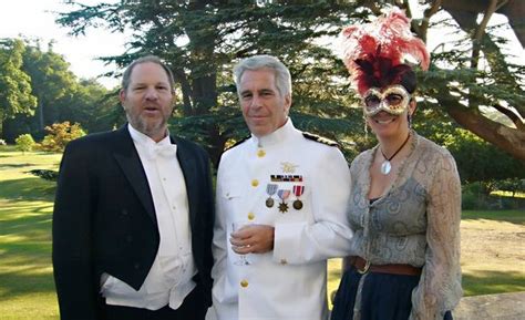 New Photo Of Billionaire Paedophile Epstein Maxwell Weinstein At Royal Party Emerges Orissapost